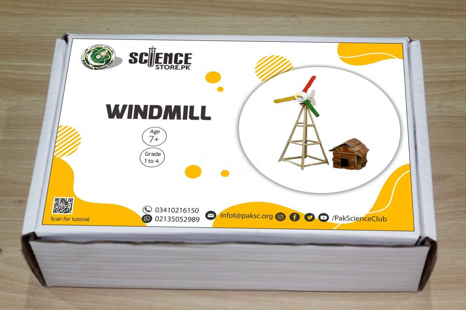 Buy online Hand Made a Wind Turbine Kit | School Science Project kit