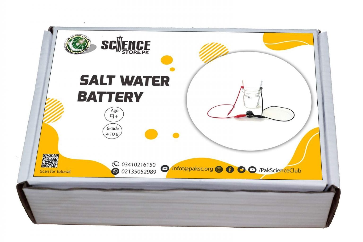 Buy online classroom project Saltwater Battery in Pakistan