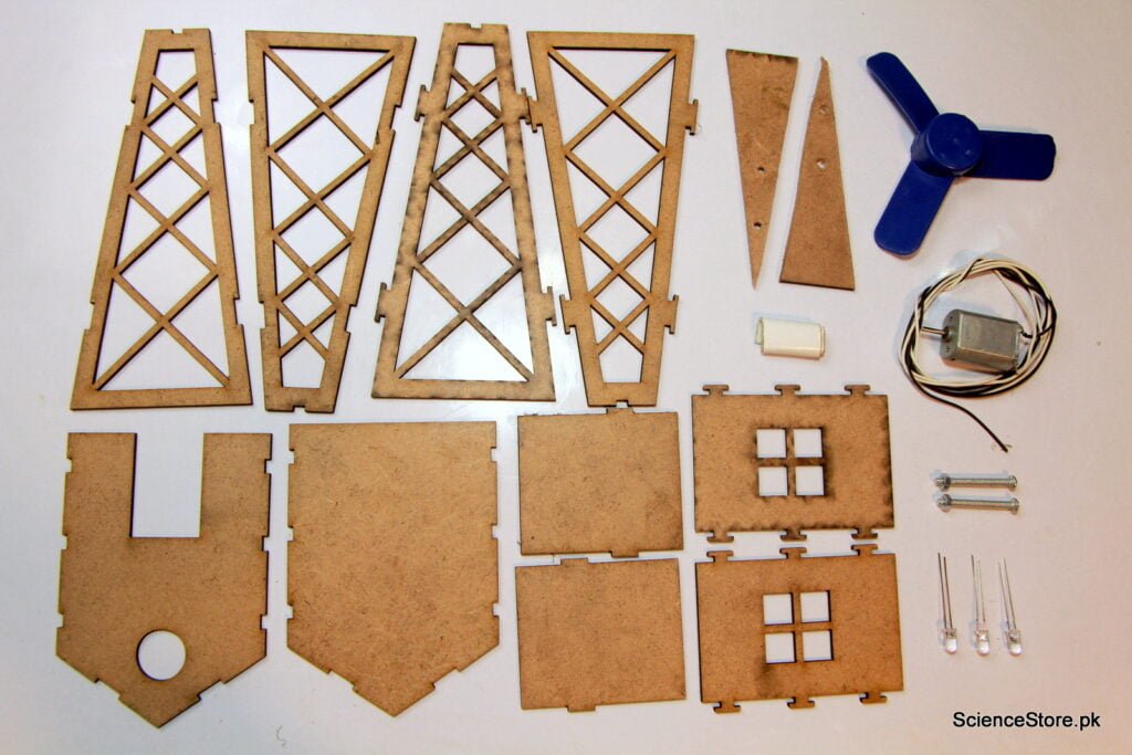 Buy online DIY Wind Turbine Kit | School Science Project kit